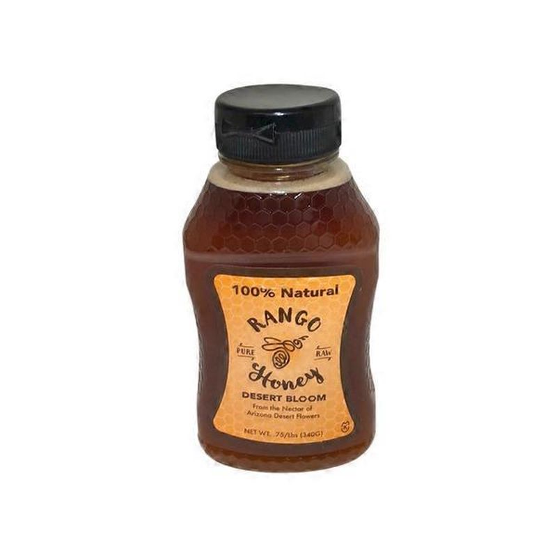 Rango Honey Arizona Desert Bloom Raw Honey in Squeeze Bottle (12 oz ...