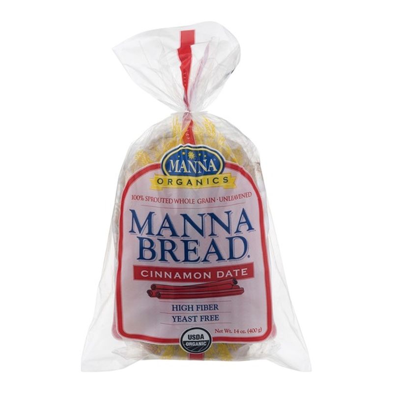 Manna Organics Manna Bread Cinnamon Date (14 oz) - Instacart