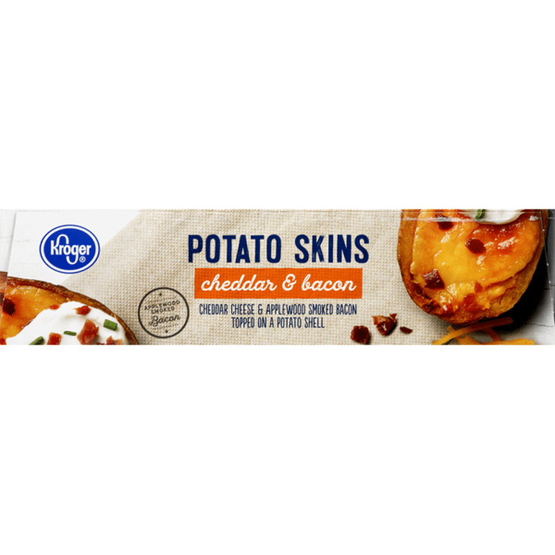 Kroger Potato Skins Cheddar And Bacon 26 Oz Instacart