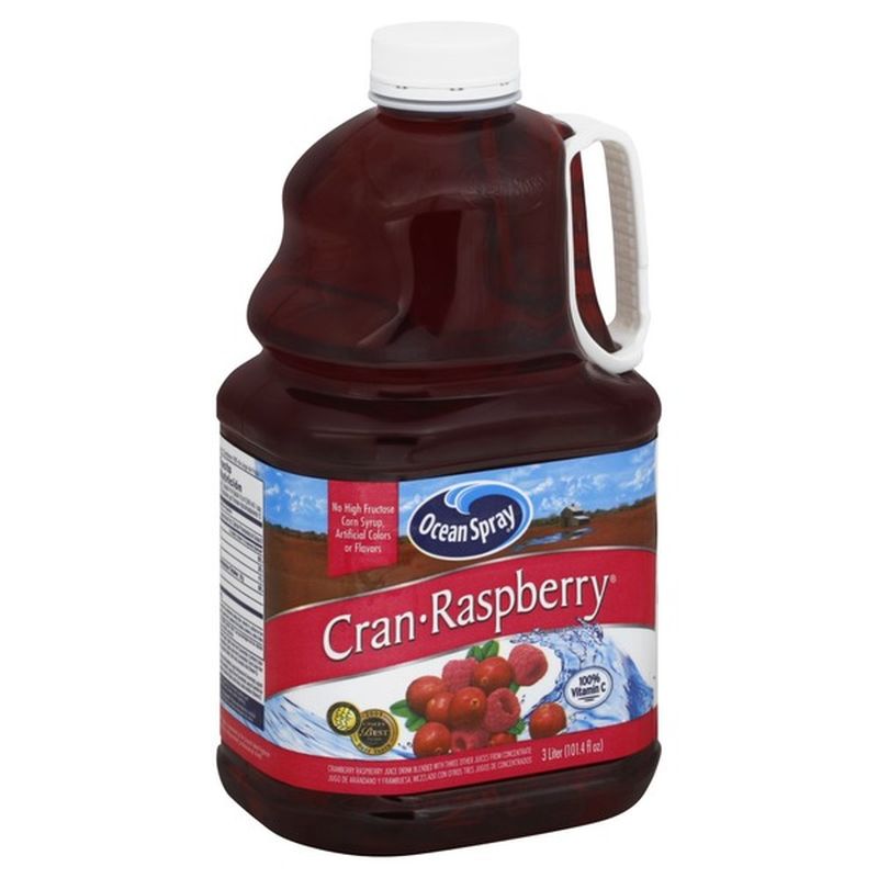 Ocean Spray Juice Drink, Cran-Raspberry (3 L) - Instacart