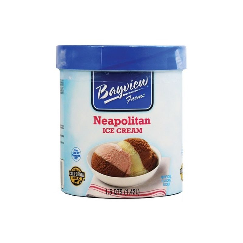 Bayview Farms Ice Cream (48 fl oz) - Instacart