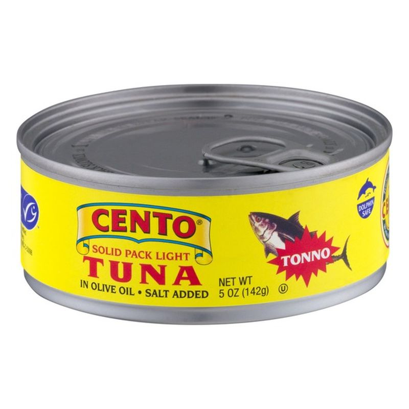 Cento Tuna, Solid Pack Light (5 oz) - Instacart