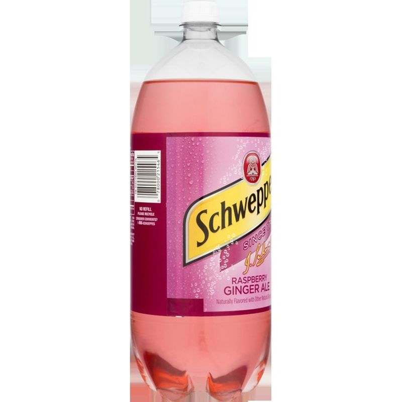 Schweppes Ginger Ale, Raspberry (2.1 qt) from Kroger - Instacart