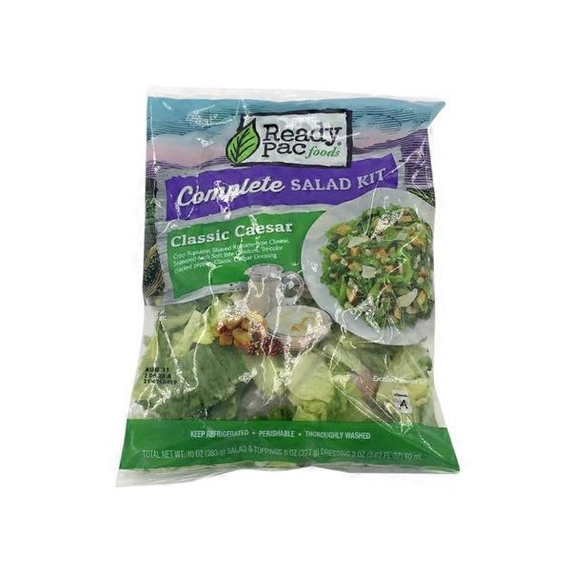 Ready Pac Complete Salad Kit Classic Caesar (10 oz bag) - Instacart