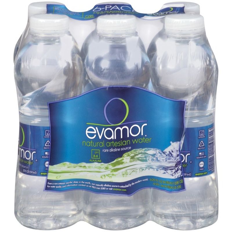 Evamor Natural Artesian Water (20 fl oz) - Instacart