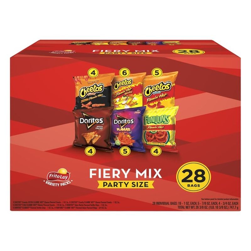 Frito Lay's Spicy Party Mix Snacks (26.375 oz) - Instacart