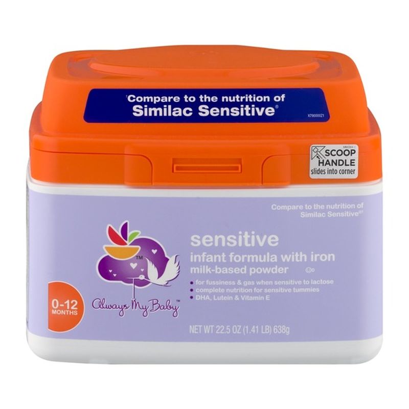 SB Always My Baby Sensitive Infant Formula with Iron Milk-Based Powder ...