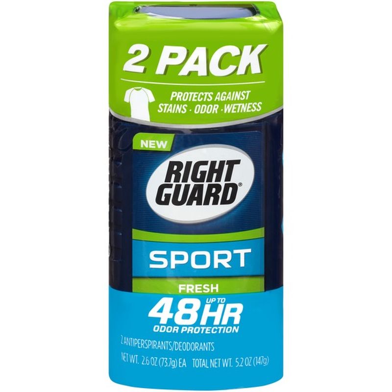 Right Guard Sport Fresh Antiperspirant Deodorant (5.2 oz) - Instacart