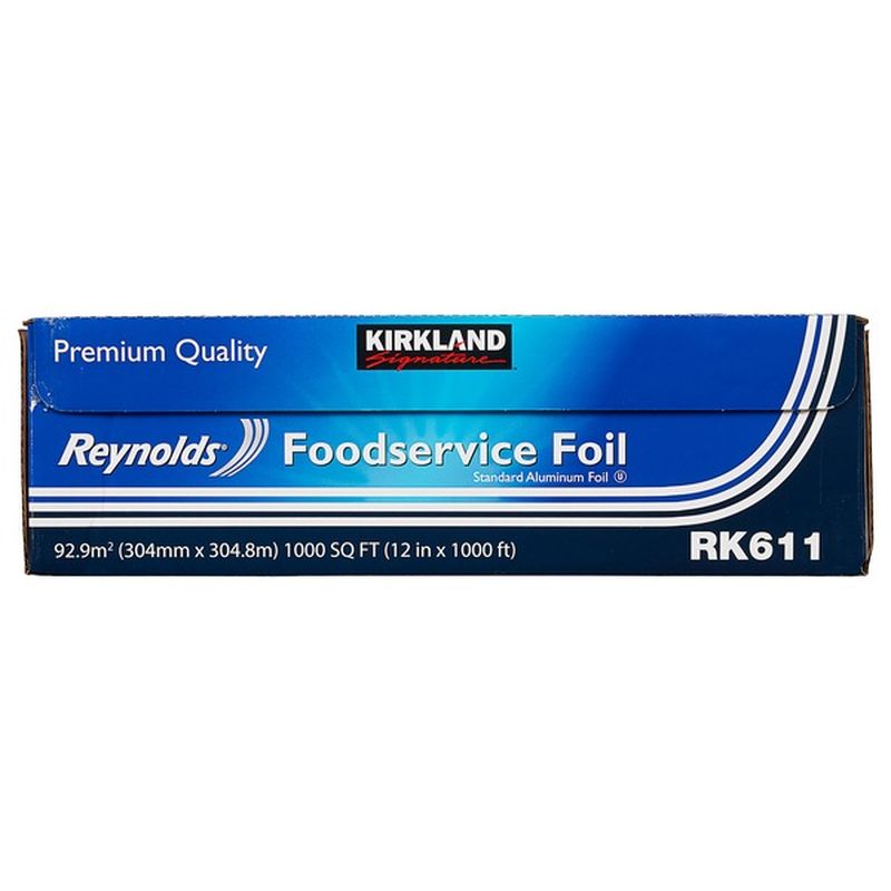 Kirkland Signature Standard Aluminum Foil 12 X 1000 From Costco Kirkland Signature Standard Aluminum Foil 12 X 1000 From Costco