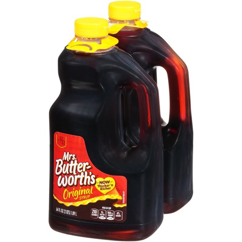 Mrs. Butterworth'S Original Syrup (64 fl oz) - Instacart