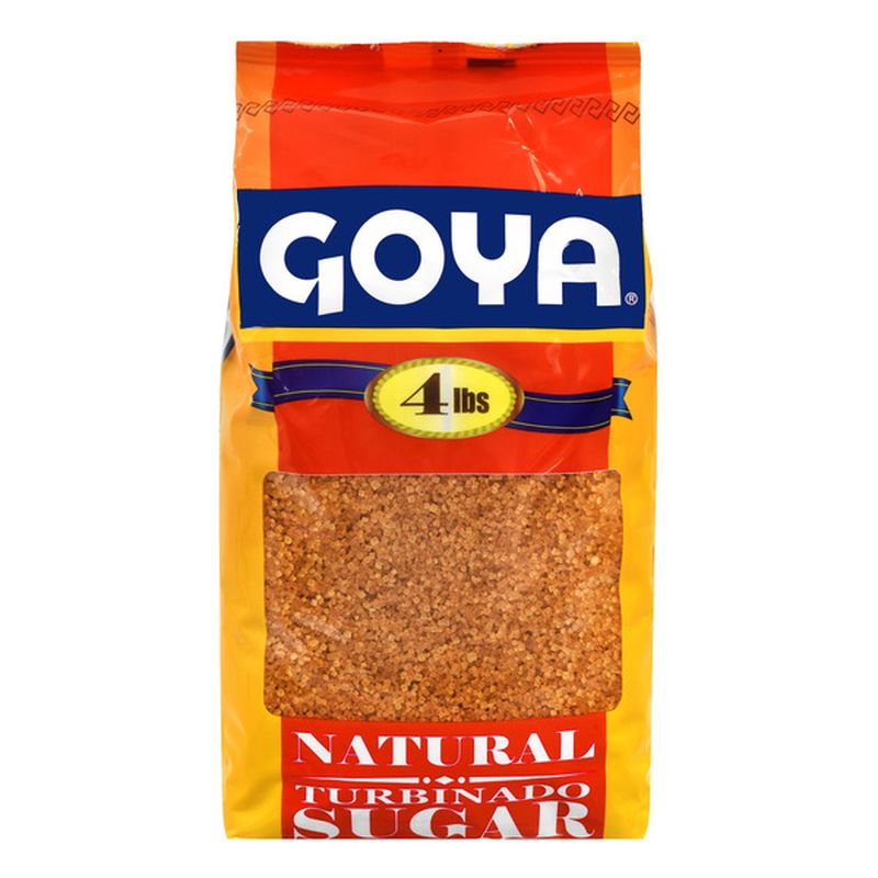 Goya Natural Turbinado Sugar (4 lb) - Instacart