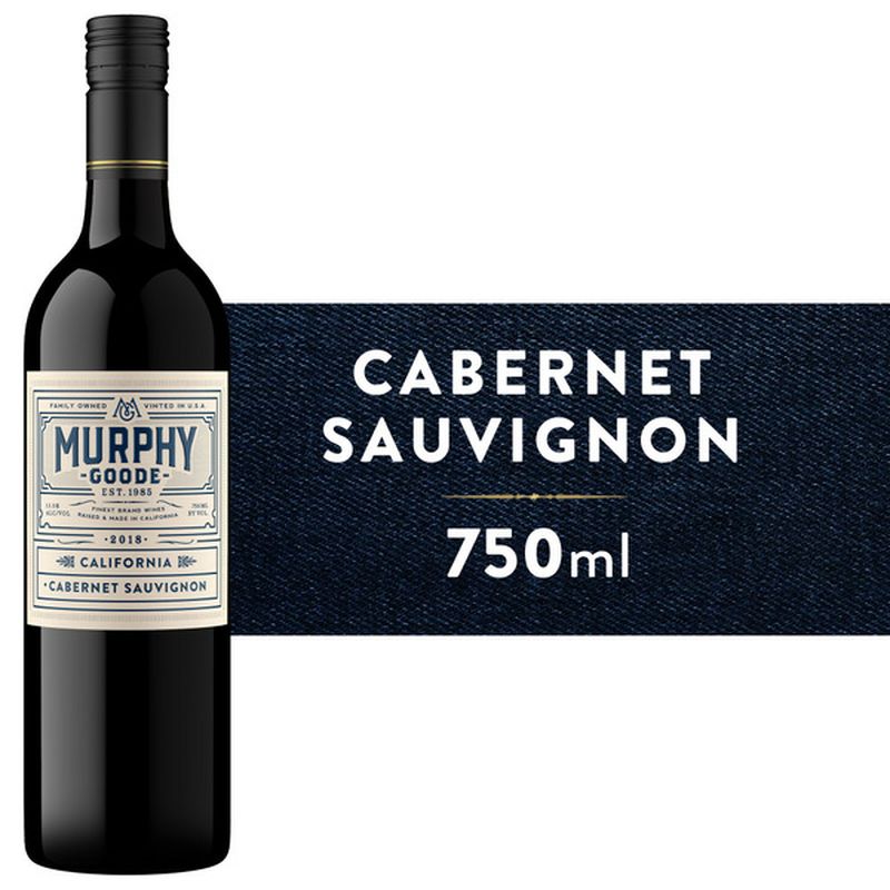Murphy-Goode California Cabernet Sauvignon Red Wine (750 ml) - Instacart