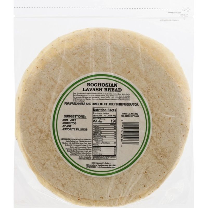 Boghosian Valley Bread Lavash (12 oz) - Instacart