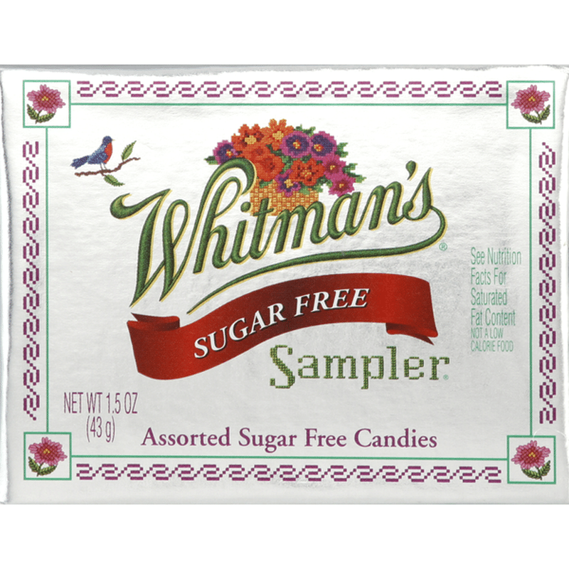 Whitman's Candies, Sugar Free, Assorted (1.5 oz) - Instacart