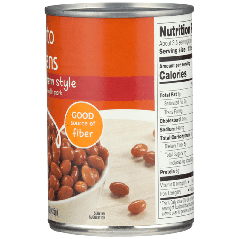 Food Club Southern Style Pinto Beans Seasoned With Pork (15 oz) - Instacart