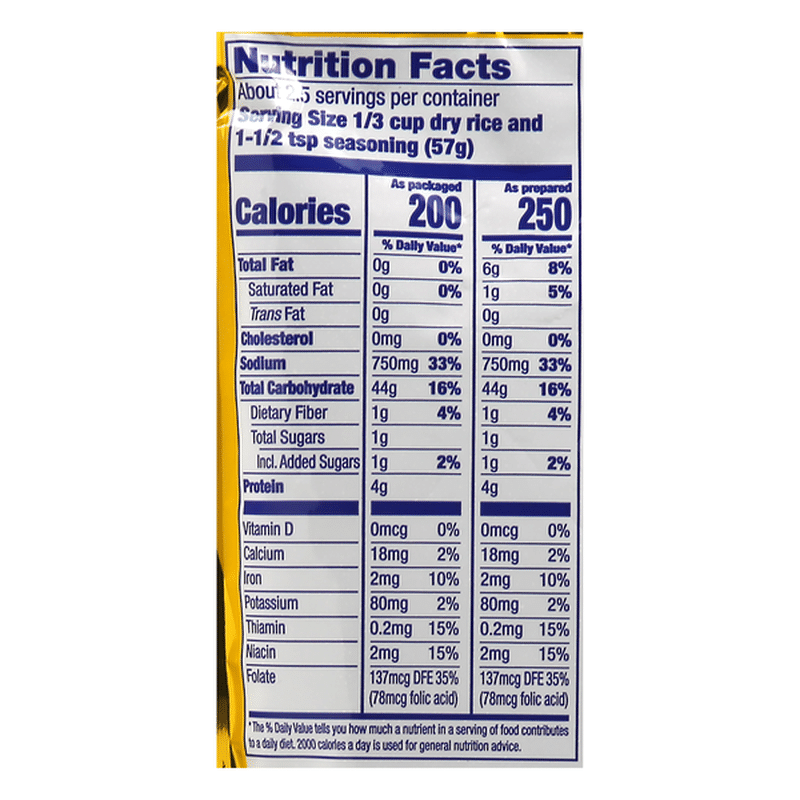 Mahatma Seasoned Rice Yellow Rice Recipe (5 oz) - Instacart