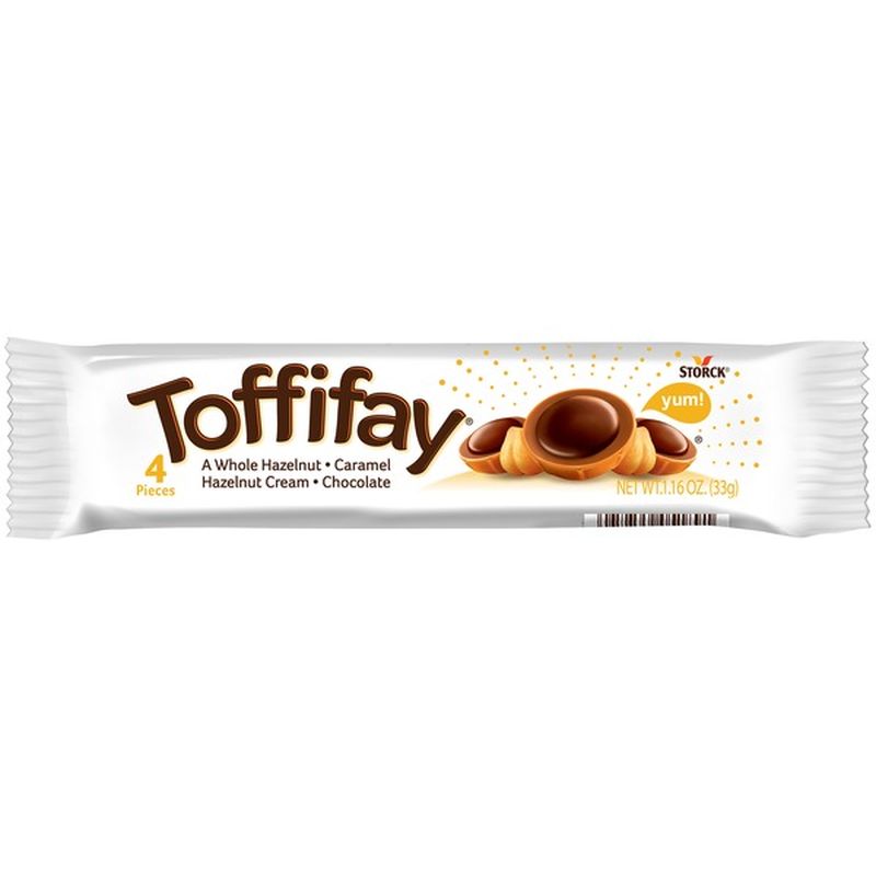 Toffifay Hazelnut Chocolate Caramel Candy (4 ct) Delivery or Pickup ...