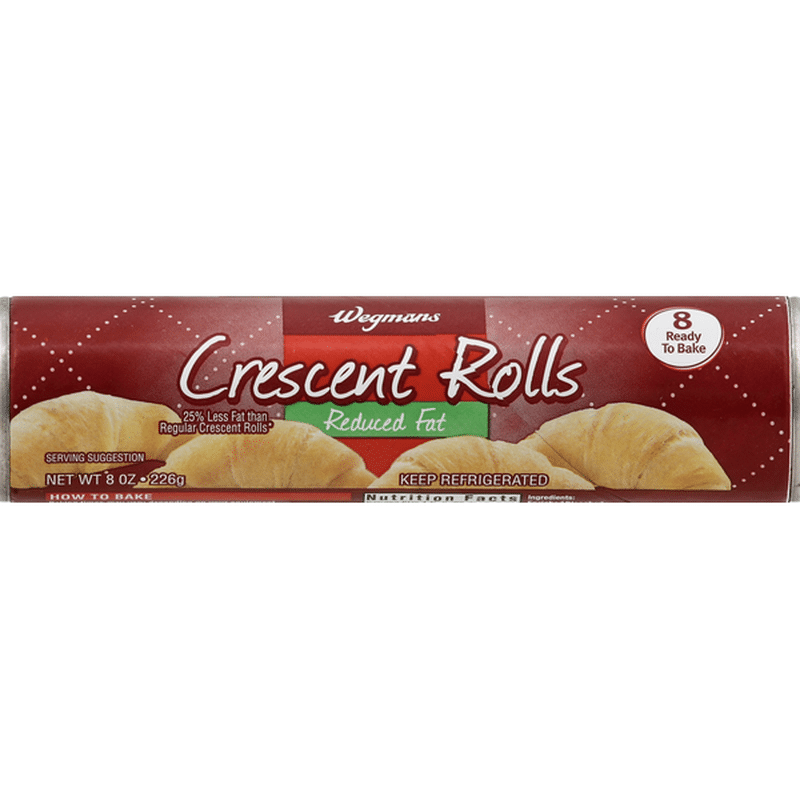 Wegmans Crescent Rolls, Reduced Fat (8 oz) - Instacart