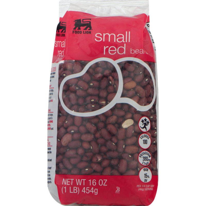 Food Lion Beans, Red, Small, Bag (16 oz) - Instacart