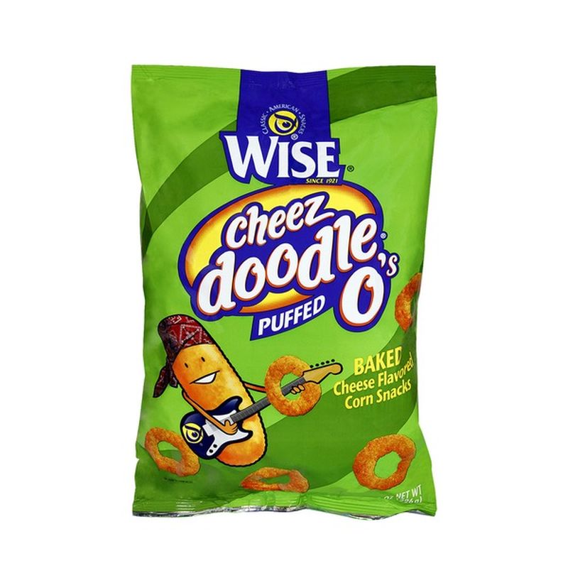 Wise Cheeze Doodle O's Puffed Corn Snacks (8 oz) - Instacart