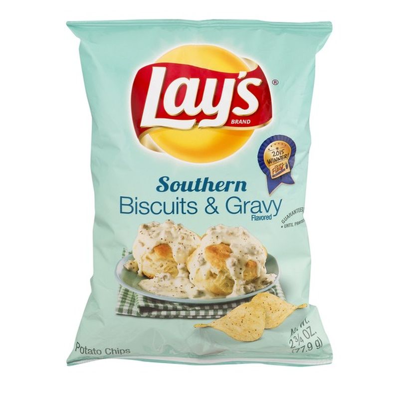 Lay'S Southern Biscuits And Gravy Flavored Potato Chips (2.75 oz ...
