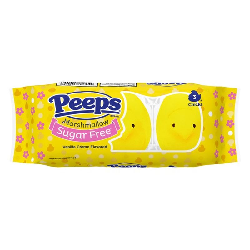 Peeps® Sugar-Free Marshmallow Chicks (1 oz) - Instacart