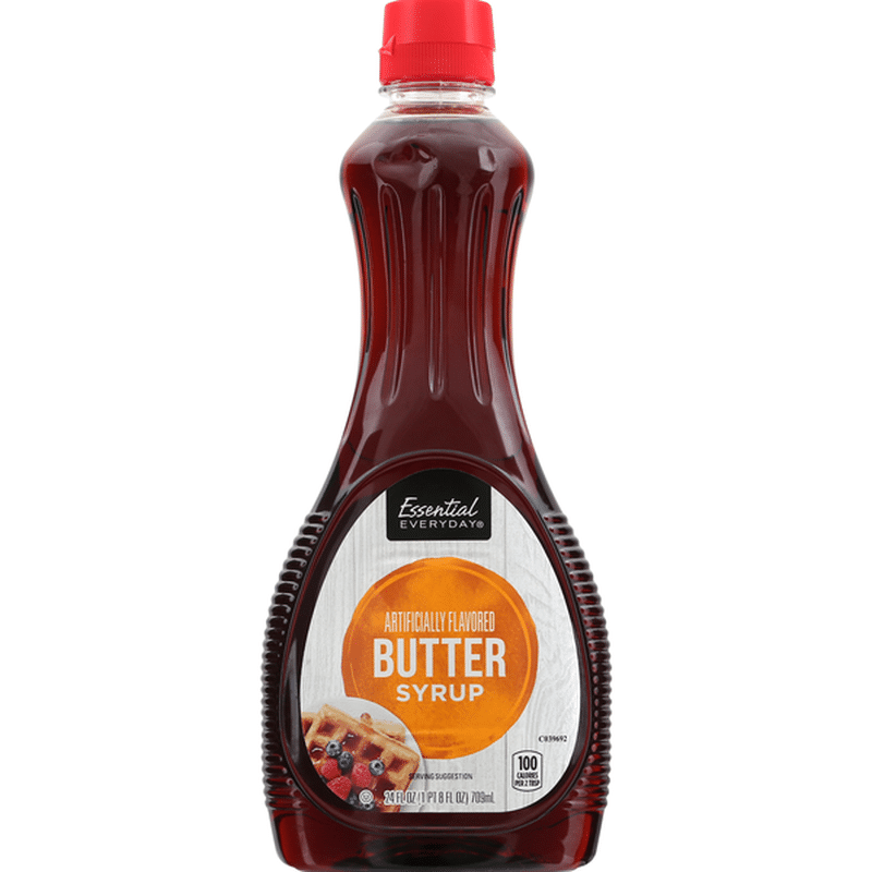 Essential Everyday Syrup, Butter (24 oz) - Instacart