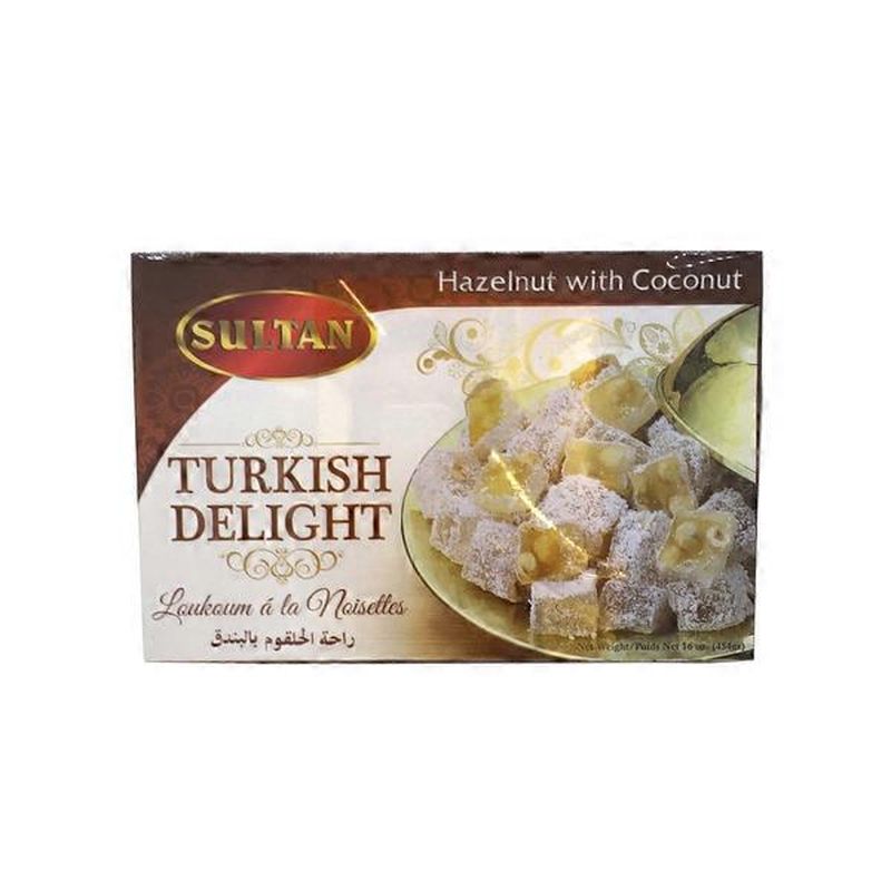 Sultan Turkish Delight Hazelnut with Coconut (16 oz) - Instacart