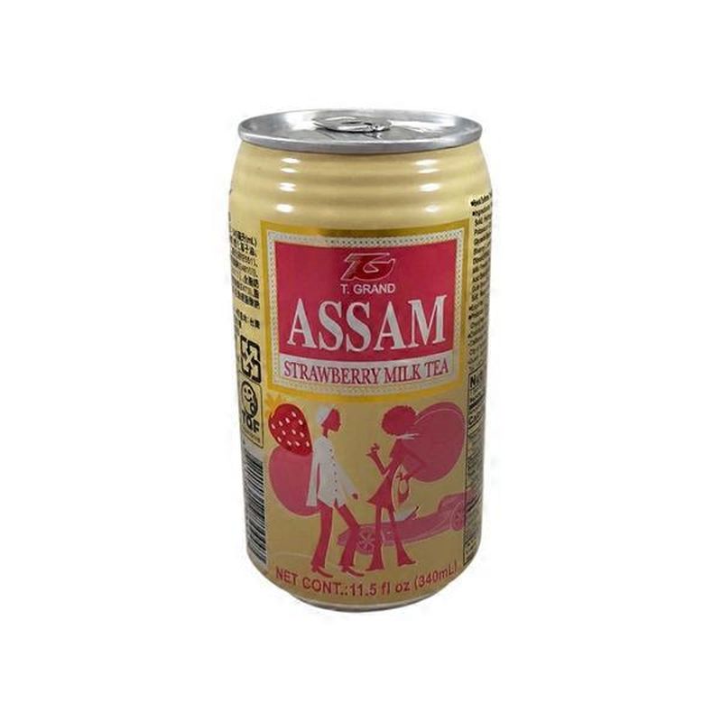 T. Grand International Co., Ltd. Assam Strawberry Milk Tea (340 ml ...