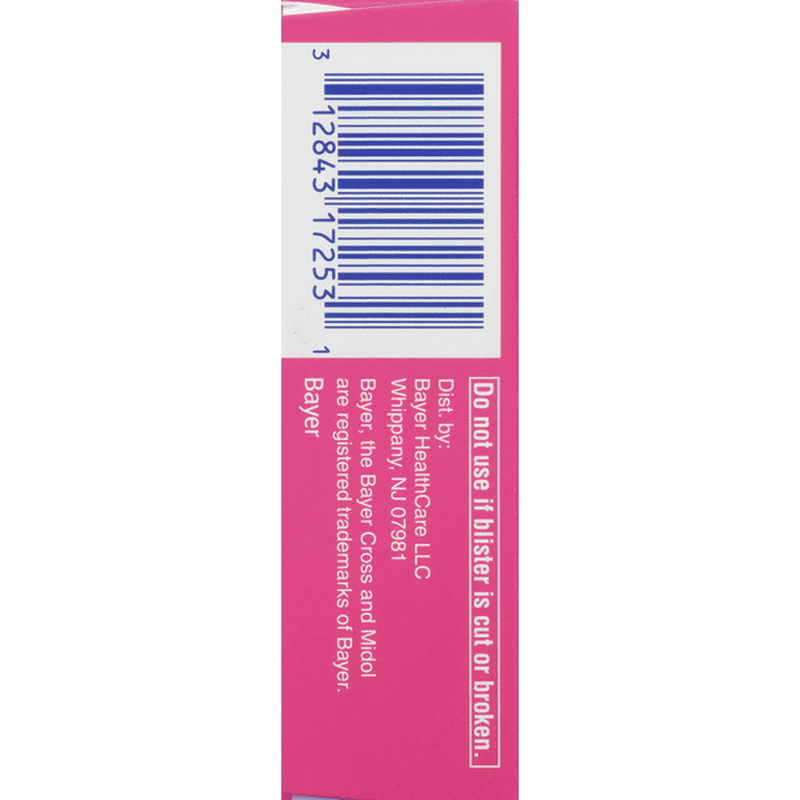 Midol Complete Menstrual Period Symptoms Relief Gelcaps (24 ct) - Instacart