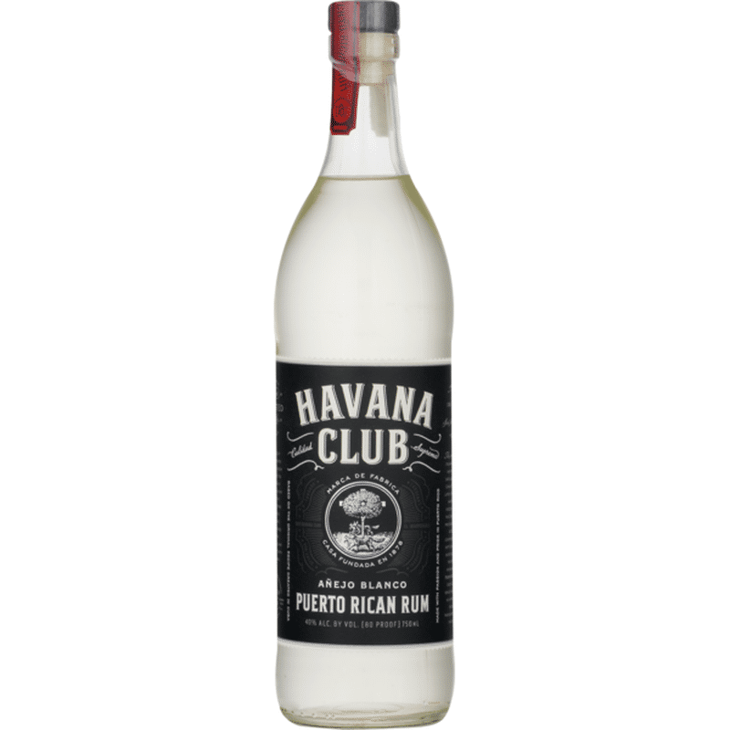 Havana Club Puerto Rican Rum Anejo Blanco (750 ml) Delivery or Pickup ...