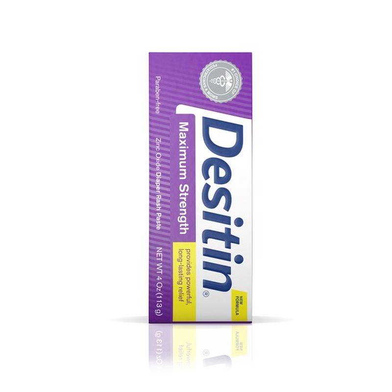 Desitin Maximum Strength Original Paste (4 oz) - Instacart