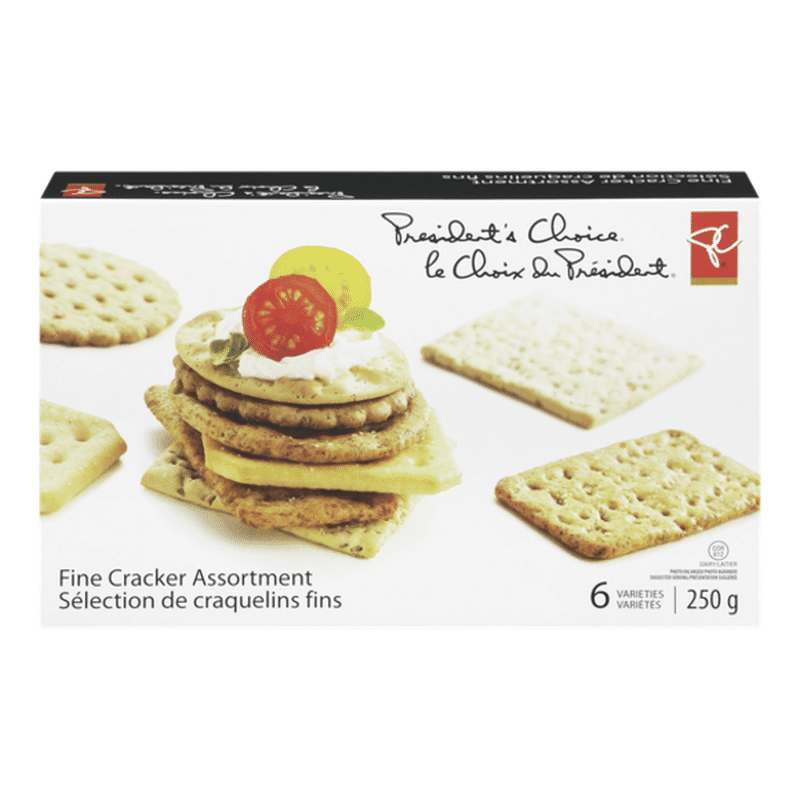 President's Choice Fine Cracker Assortment (250 g) - Instacart