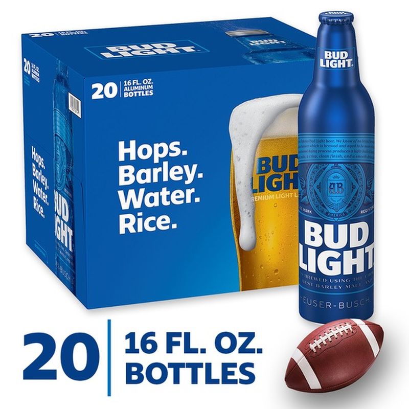 Bud Light Beer Aluminum Bottles 16 Fl Oz Instacart Bud Light Beer Aluminum Bottles 16 Fl Oz Instacart