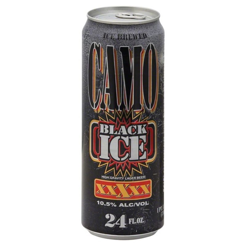 Camo Lager Beer, High Gravity (24 fl oz) - Instacart