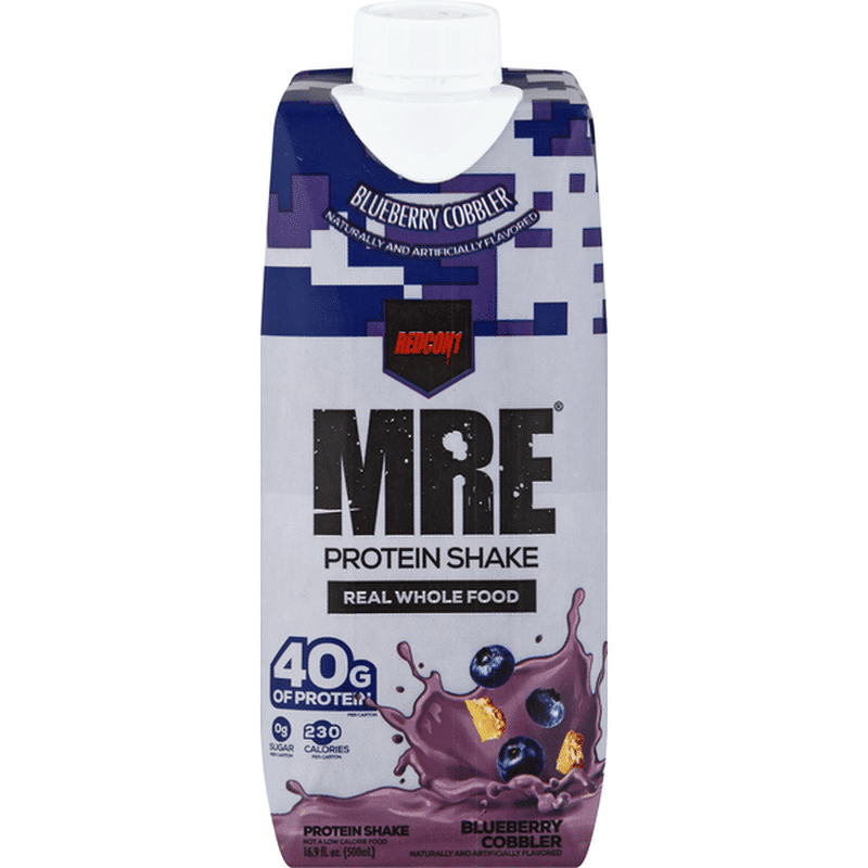 Redcon1 Protein Shake, Blueberry Cobbler (16.9 oz) - Instacart