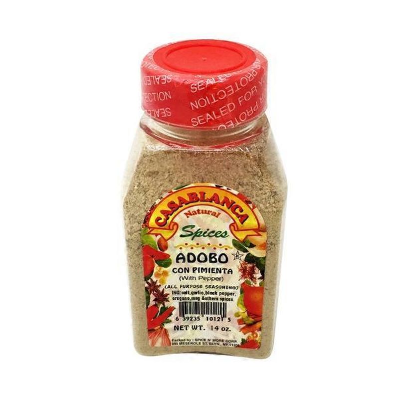 Casablanca Natural Spices Adobo (14 oz) from Key Food - Instacart