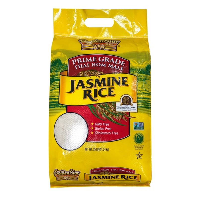 Golden Star Jasmine Rice Prime Grade 25 Lb Instacart