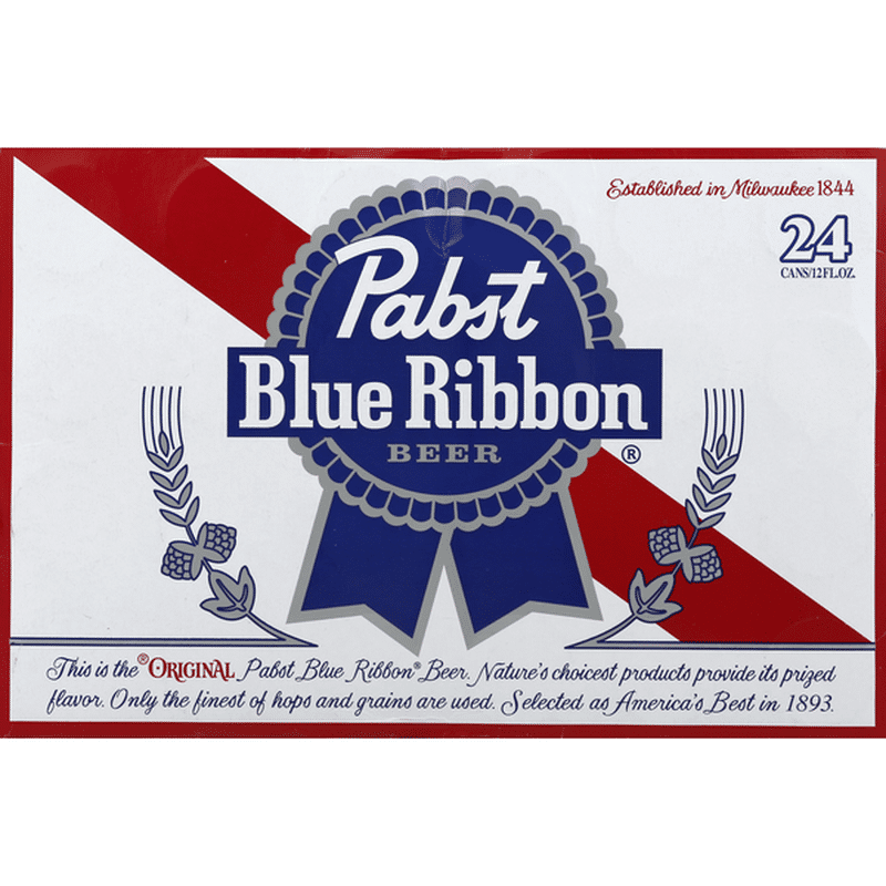 Pabst Blue Ribbon Blue Ribbon Beer (12 fl oz) Delivery or Pickup Near ...