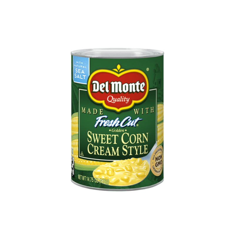 Del Monte Sweet Corn, Cream Style, Golden (14.75 oz) - Instacart