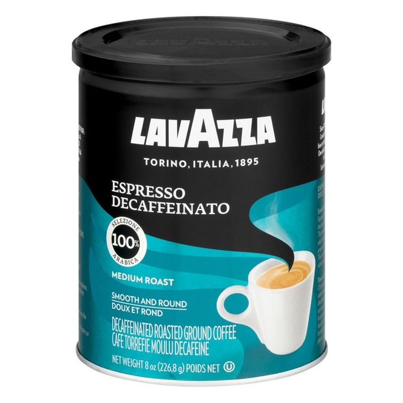 LavAzza Coffee, Ground, Espresso Decaffeinato, Decaffeinated (8 oz ...