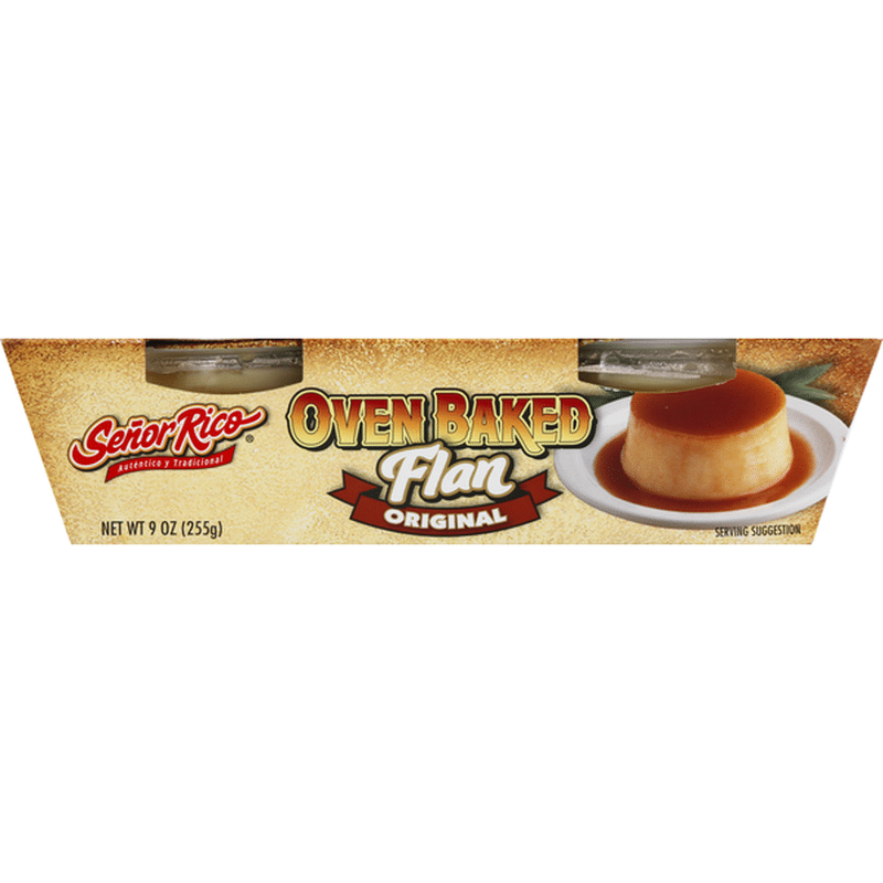 Senor Rico Flan, Original, Oven Baked (9 oz) - Instacart
