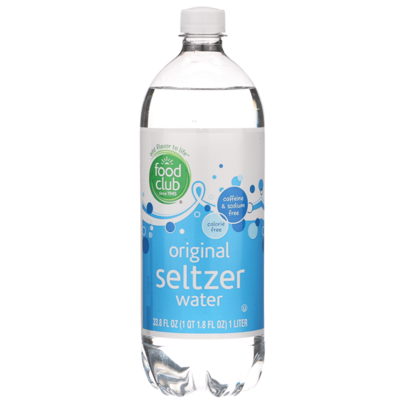 Food Club Original Seltzer Water (33.8 fl oz) - Instacart