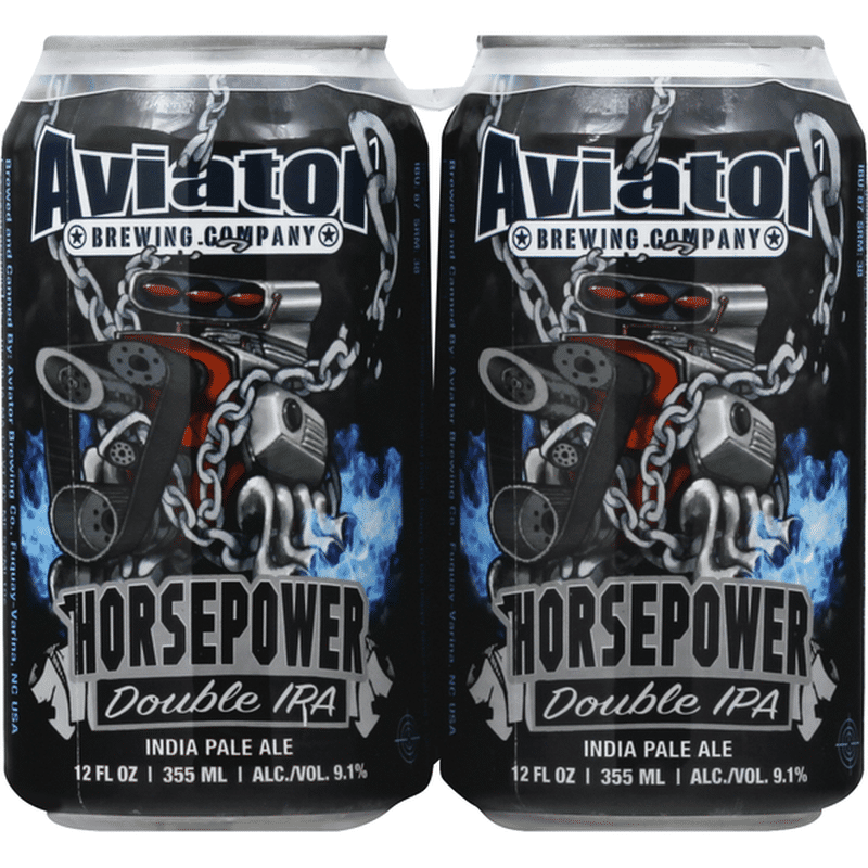 Aviator Brewing Company Beer, India Pale Ale, Double, Horsepower (12 oz ...