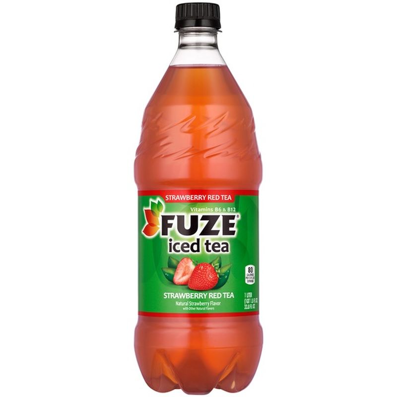 Fuze Strawberry Red Tea Iced Tea (1 L) - Instacart