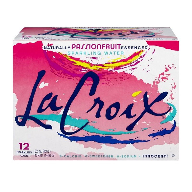 LaCroix Sparkling Water Passion Fruit (12 fl oz) - Instacart