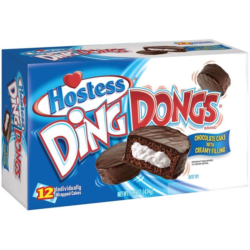 Hostess Ding Dongs Cakes (15.3 oz) - Instacart