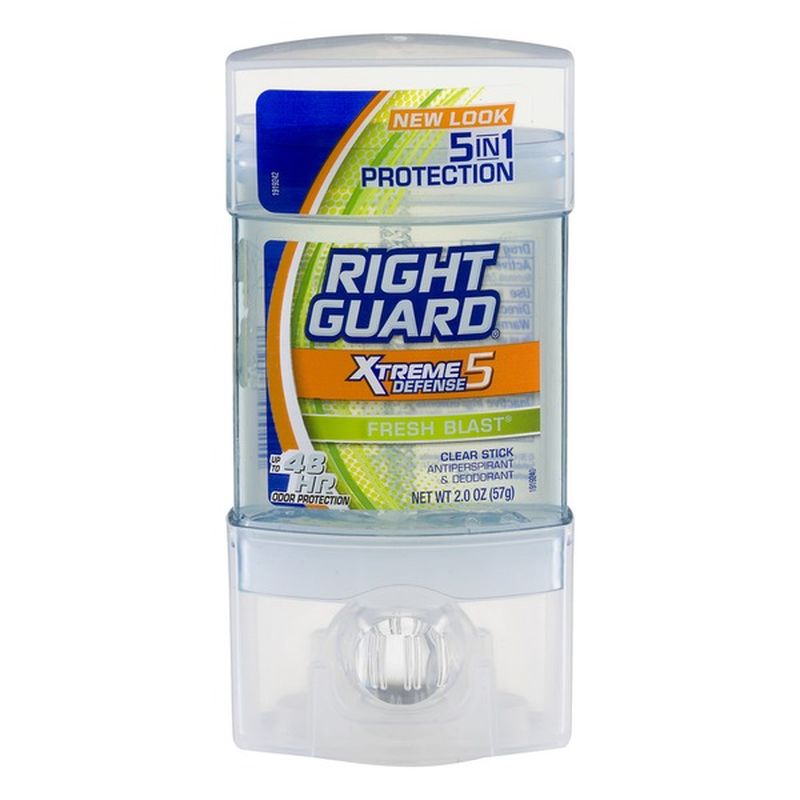 Right Guard Total Defense 5 Fresh Blast Clear Stick Anti-Perspirant ...