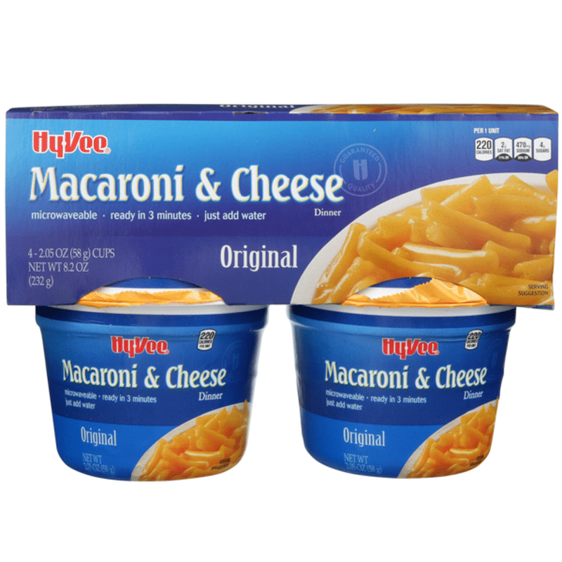 Hy-Vee Original Macaroni & Cheese Dinner (8.2 oz) - Instacart