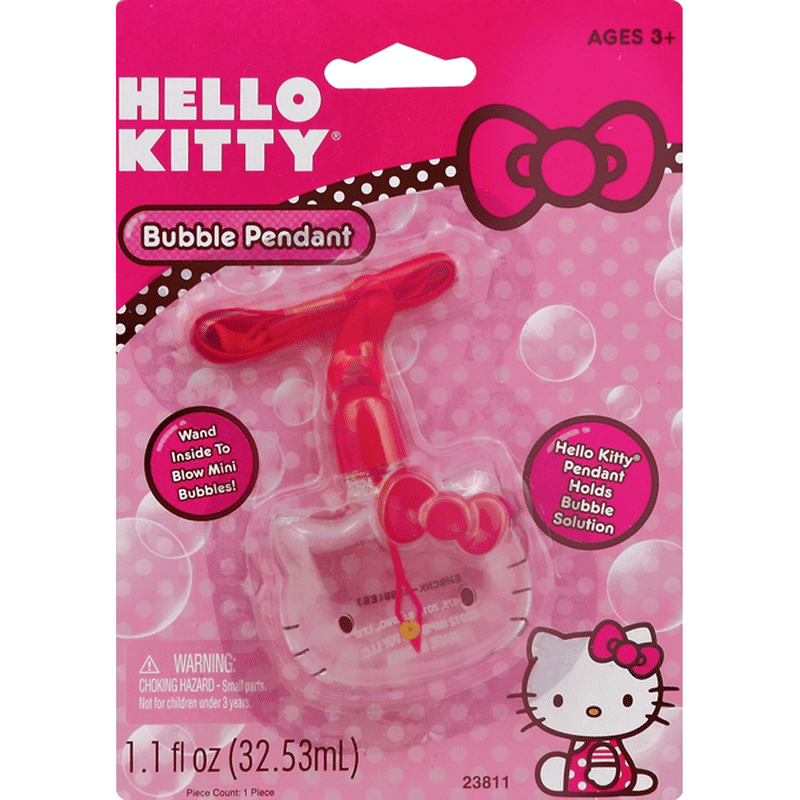 Hello Kitty Bubble Pendant, with Bubble Solution (1 oz) - Instacart